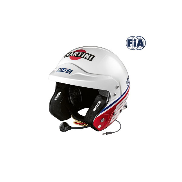Casque JET Sparco Martini Racing Air Pro RJ-5I